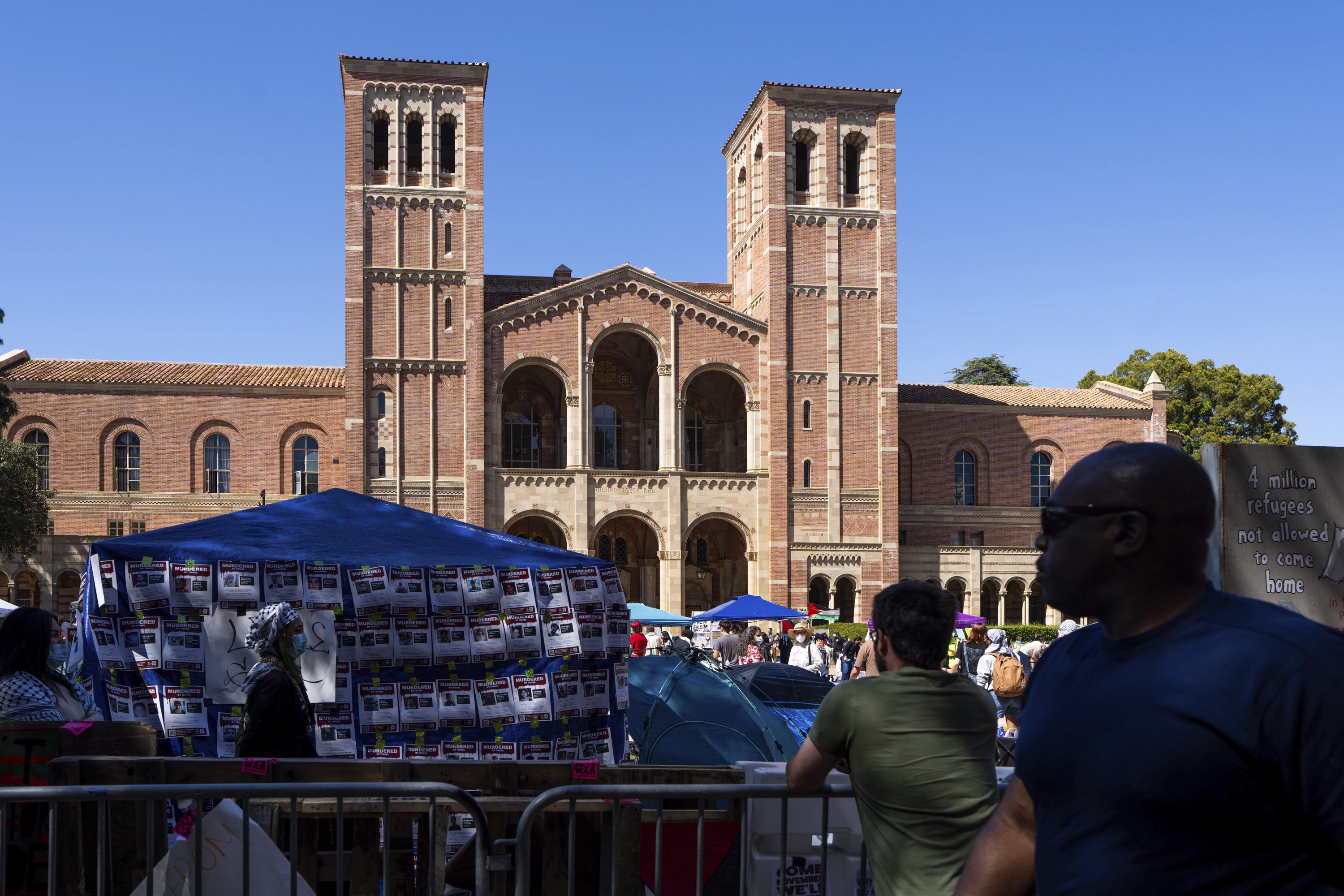 Student journalist attacked at UCLA pro-Palestinian protest; files ...