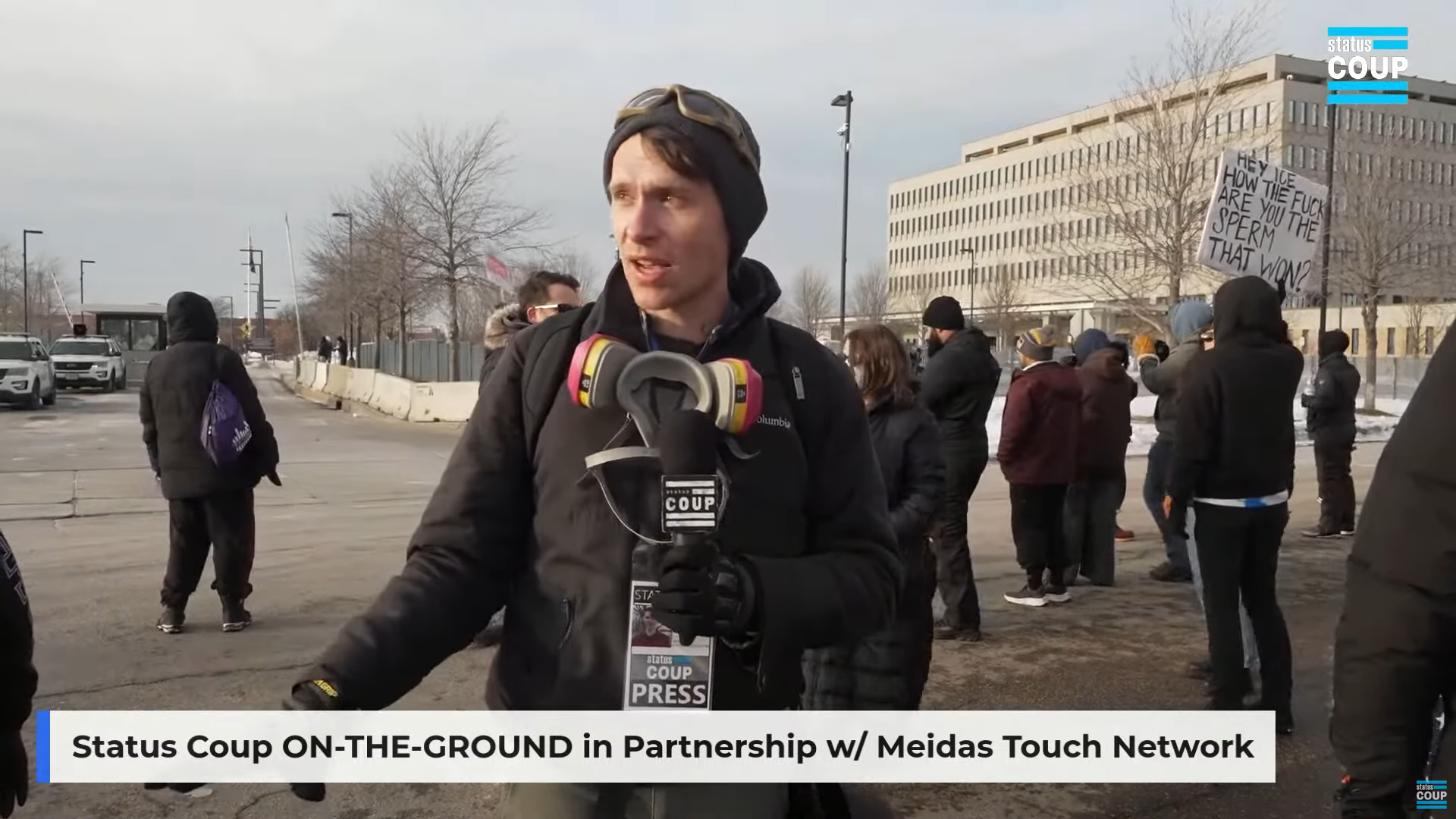 Reporter shot twice with pepper balls by federal officer in Minnesota ...