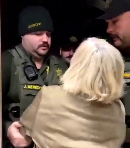 California journalist grabbed by sheriff’s deputy at county board ...
