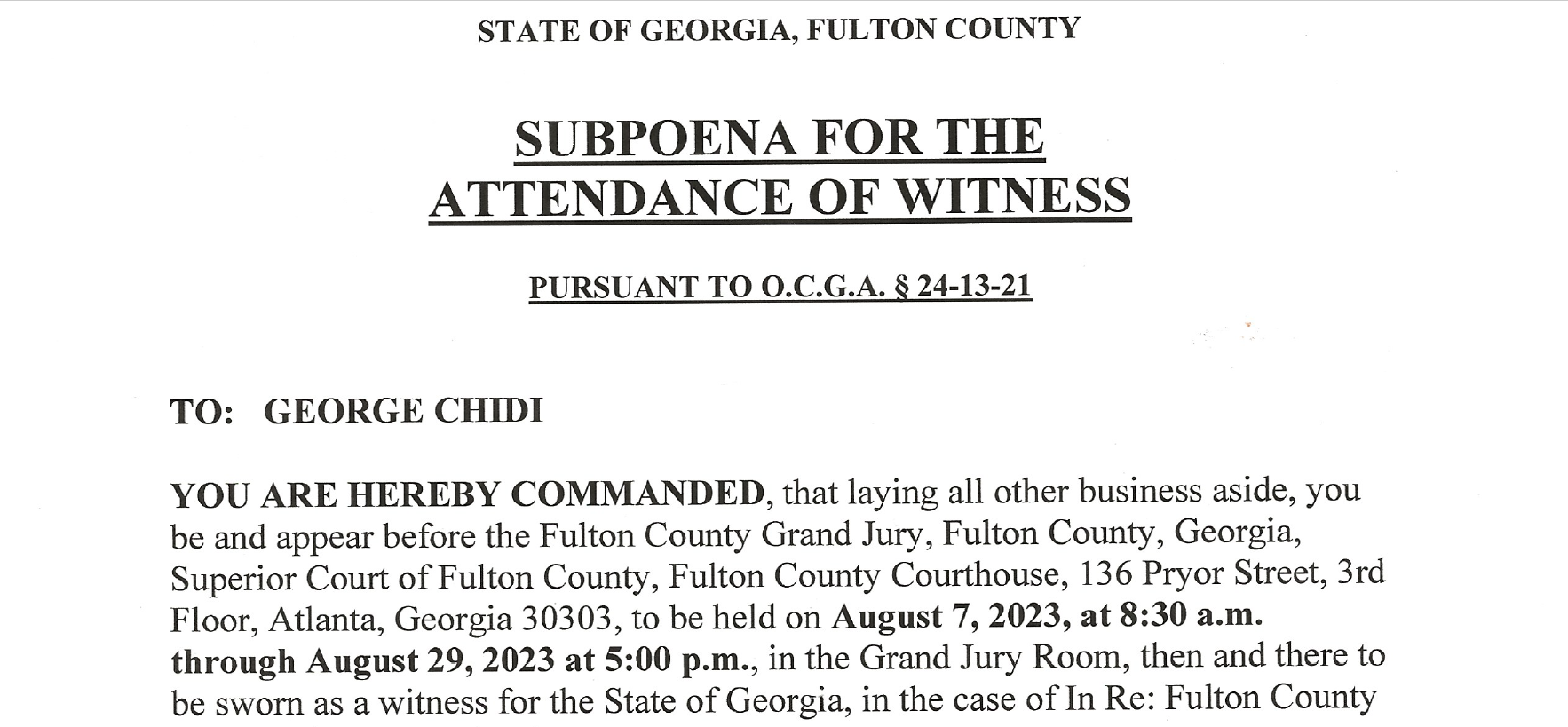 Journalist called to testify before grand jury on Trump election ...