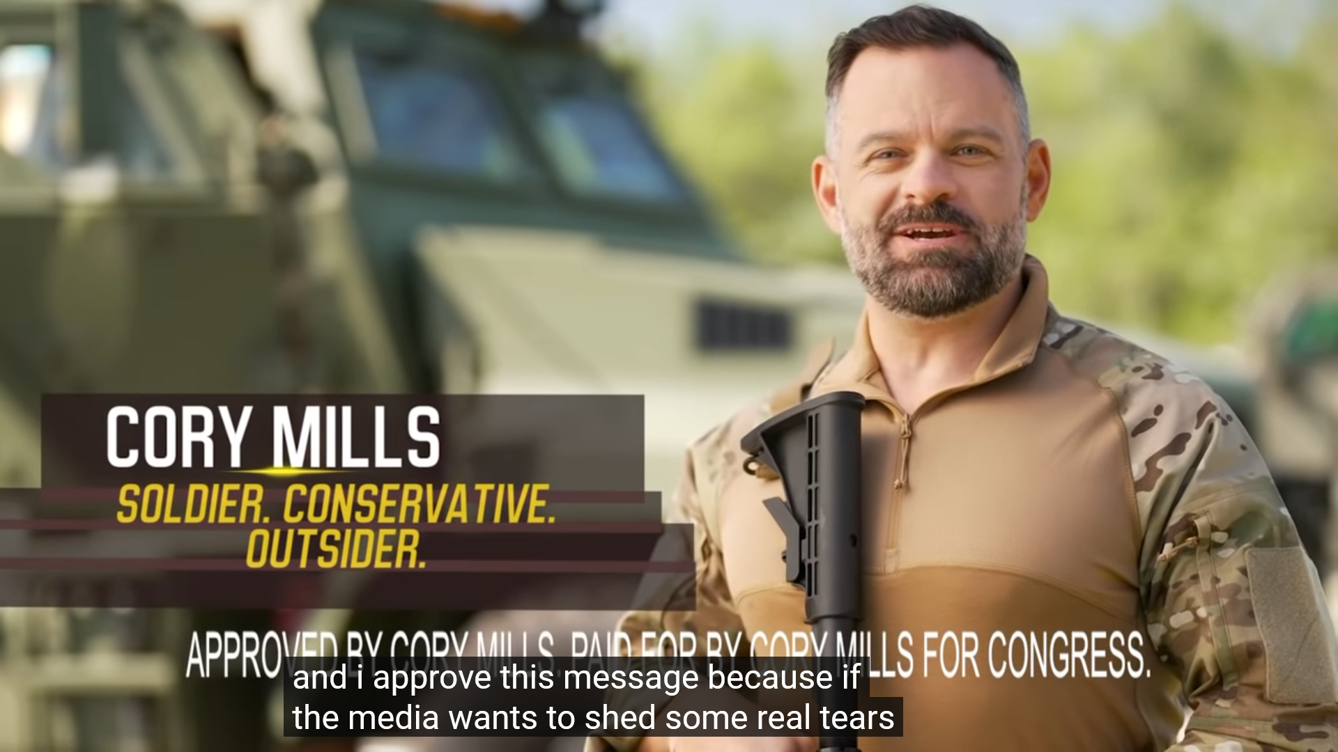 Congressional candidate’s ad touts crowd-control munition use against ...