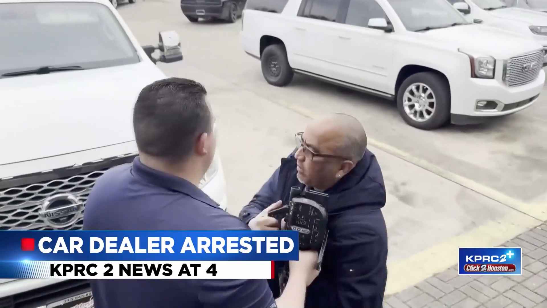 TV photographer assaulted by manager at Texas used-car lot - U.S. Press ...