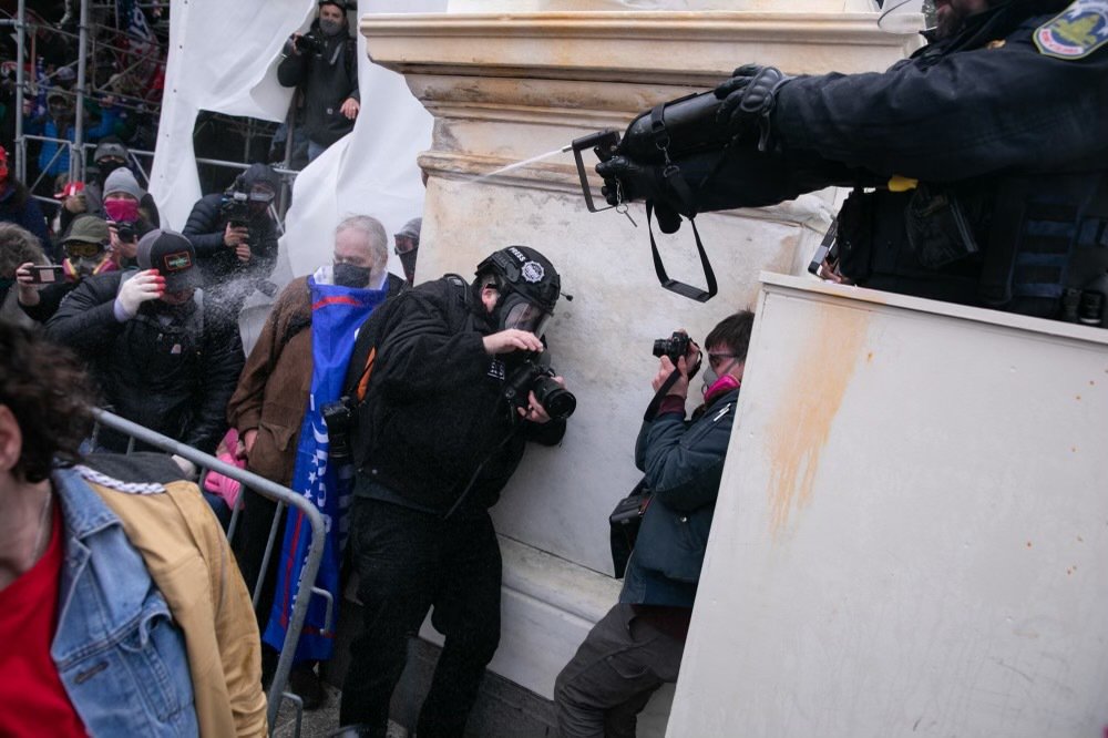 Journalist assaulted at least 7 times while covering Capitol riots - U ...